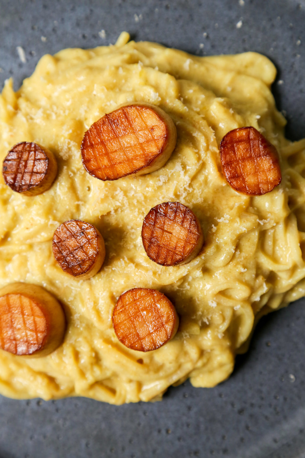 Vegan Scallop Scampi in a Creamy Lemon Sauce - The Plant Collective