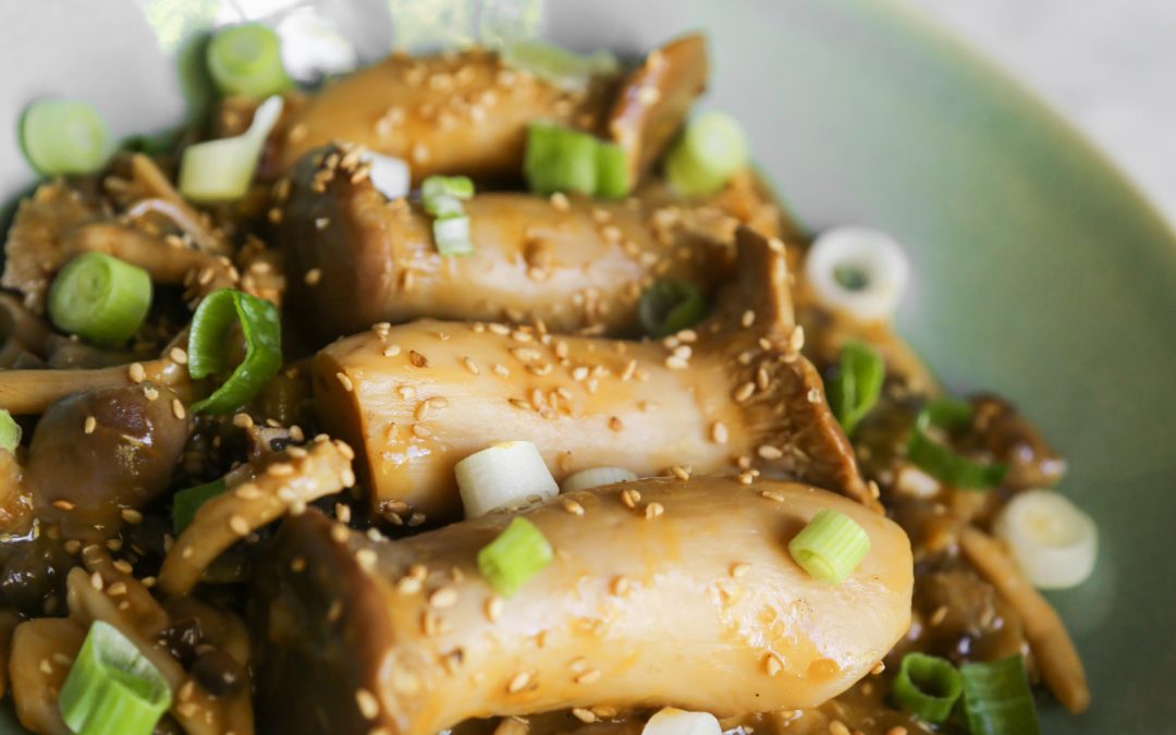 Eggplant Mushroom Toban-yaki - The Plant Collective
