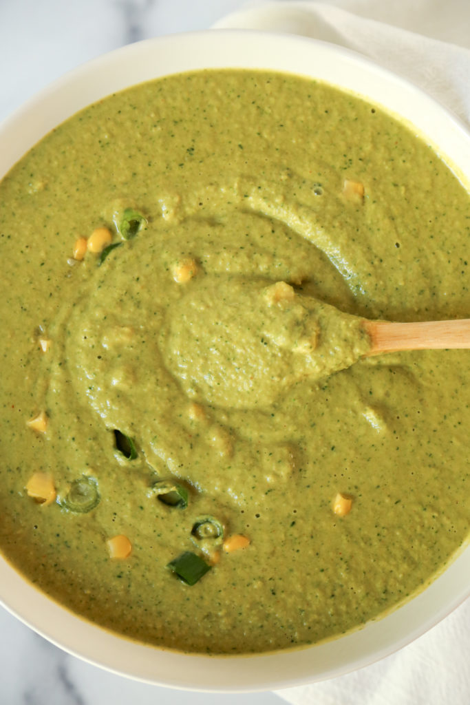 Veggie Packed Creamy Green Chowder - Healthy Vegan Soups - The Plant ...