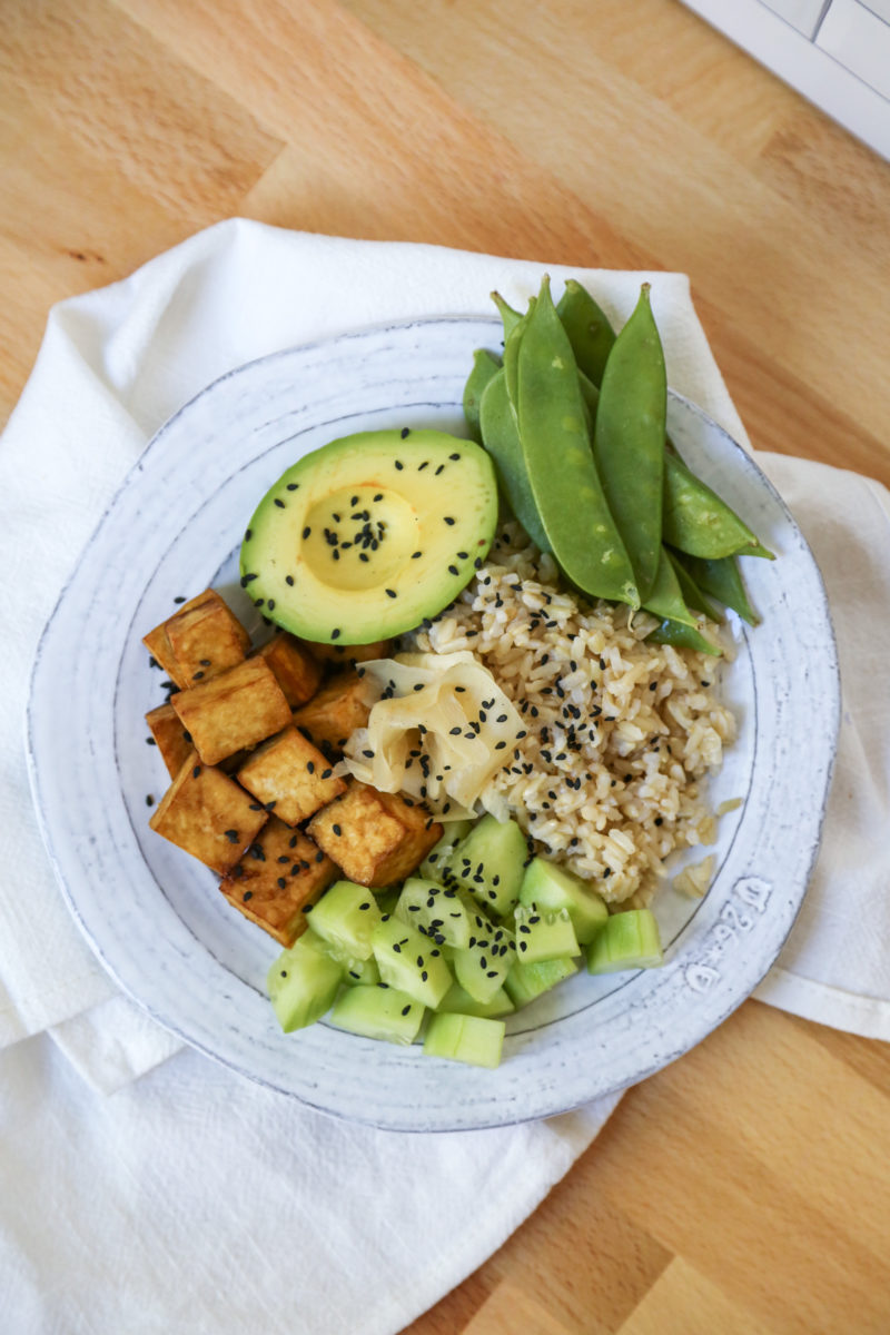 Deconstructed Sushi Bowl - The Plant Collective