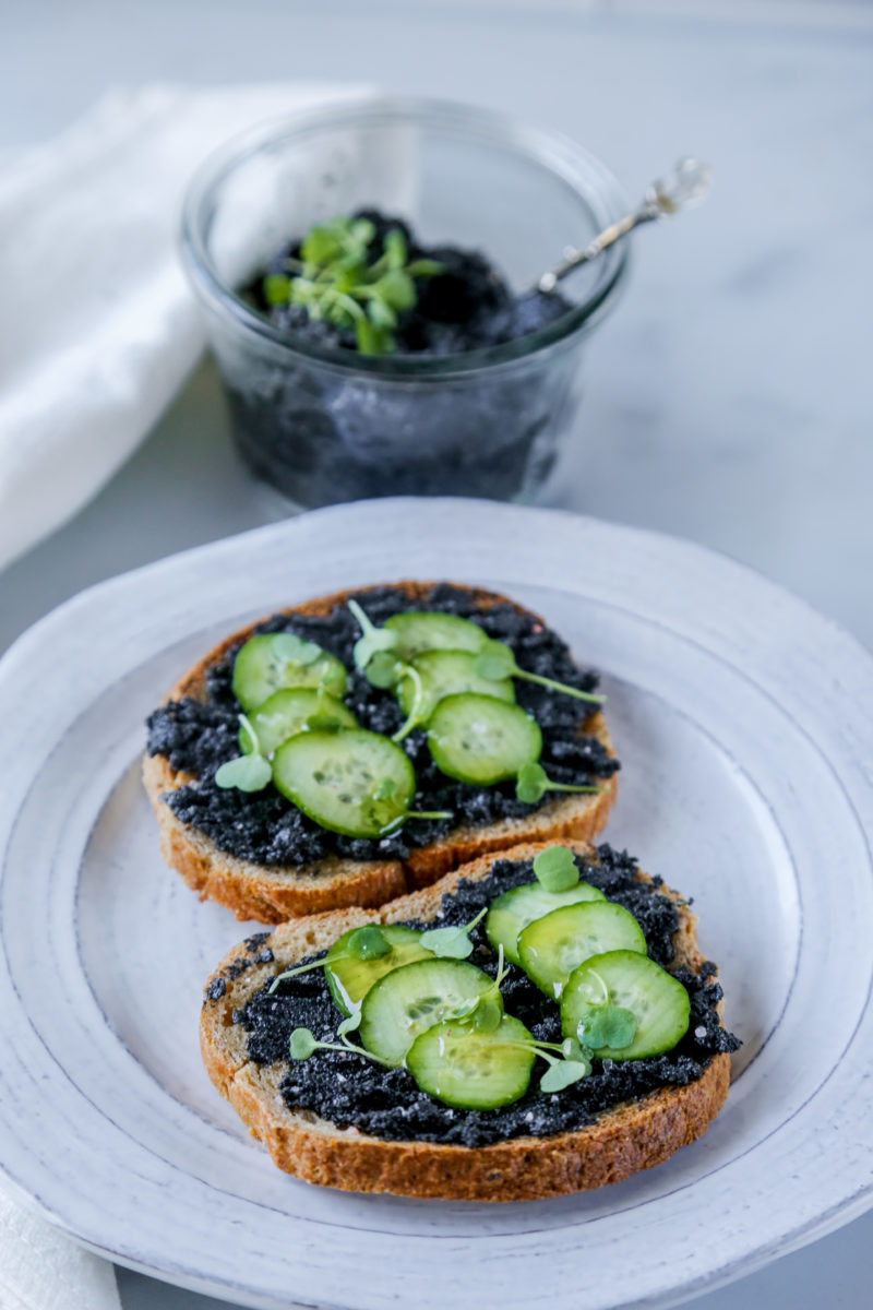 Black Tahini Toast - Plant-Based - The Plant Collective