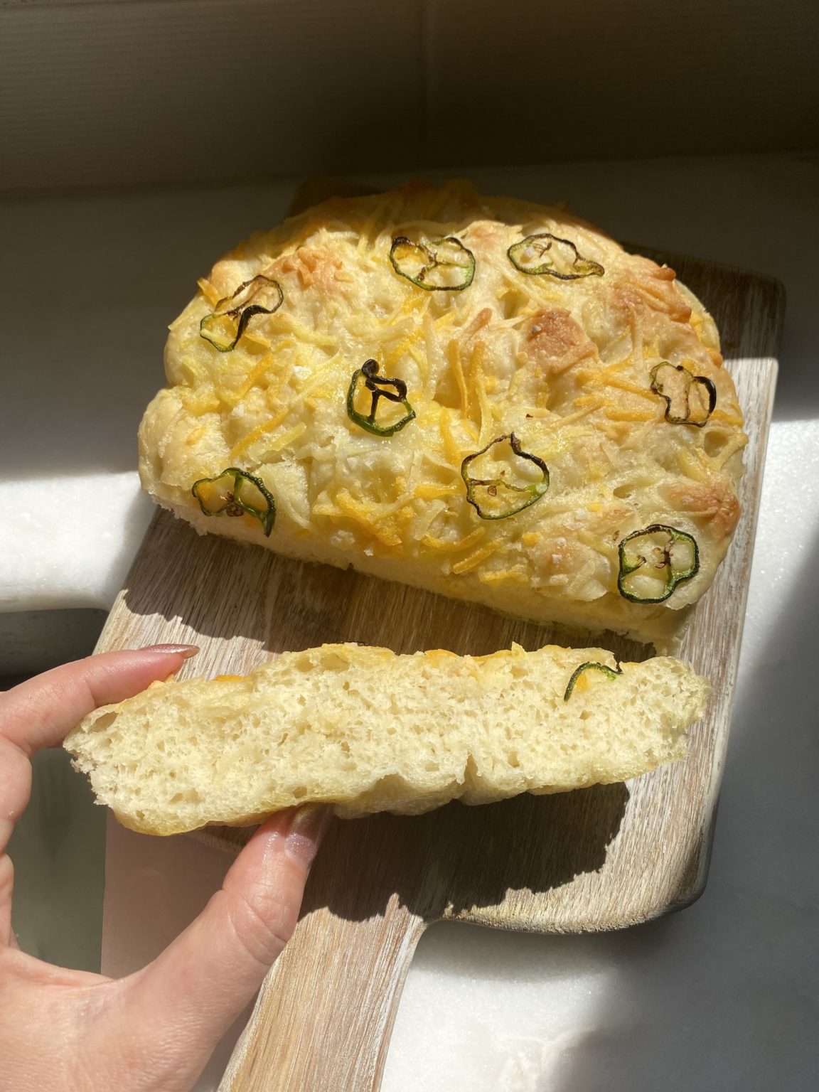 Cheddar Jalapeño Mini Focaccia - Vegan Skillet Recipes - The Plant ...