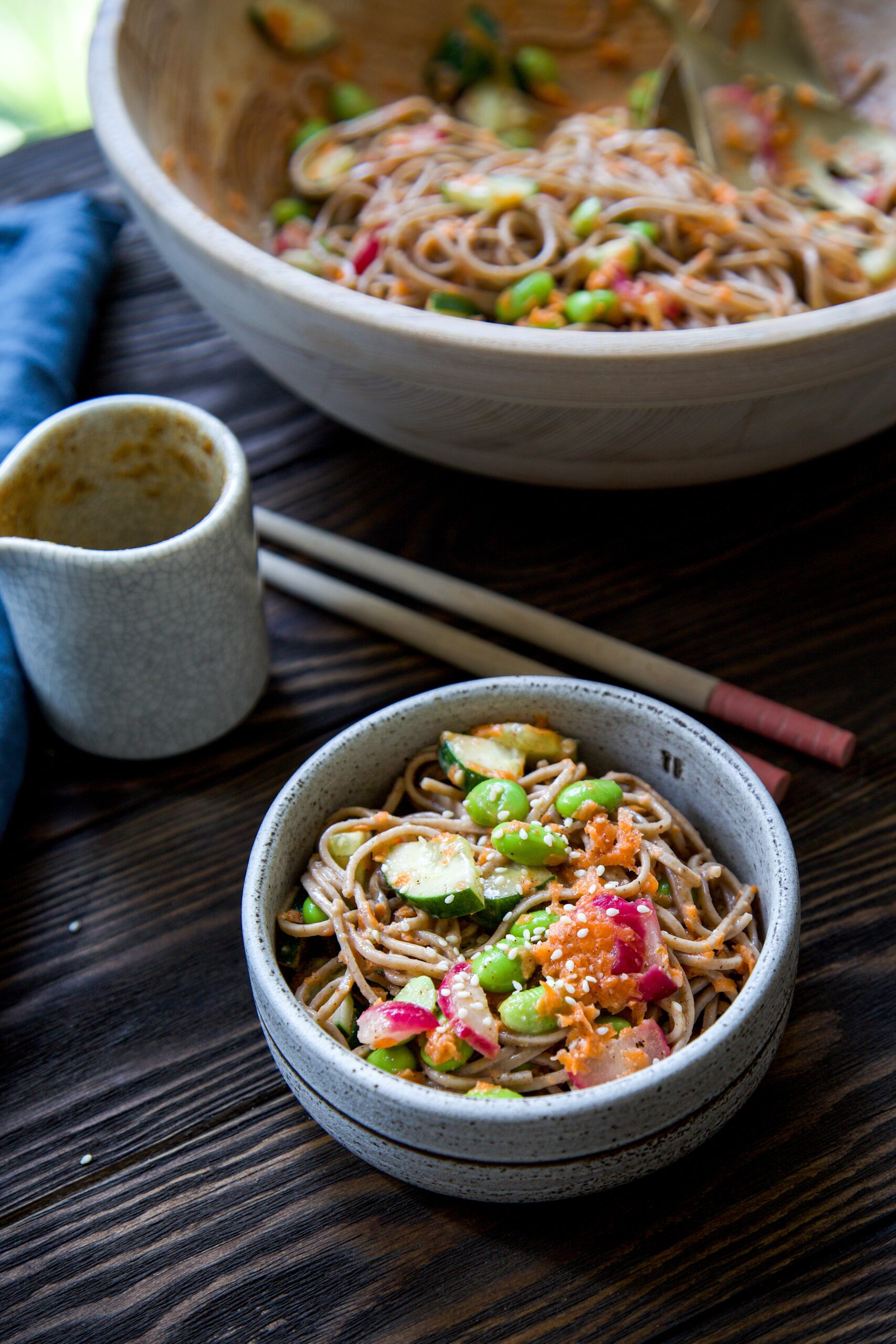Simple Soba Noodle Salad - The Plant Collective
