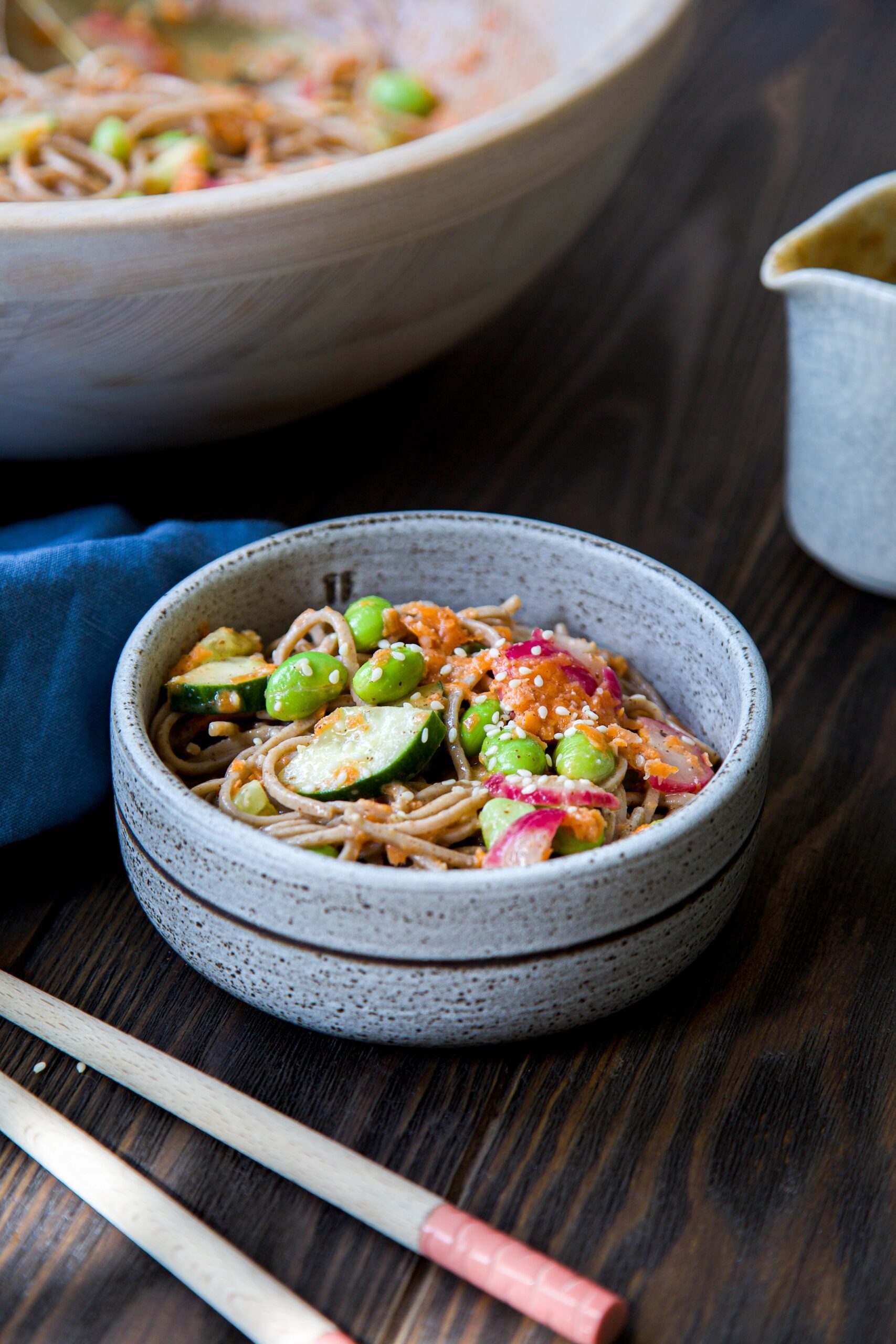 Simple Soba Noodle Salad - The Plant Collective