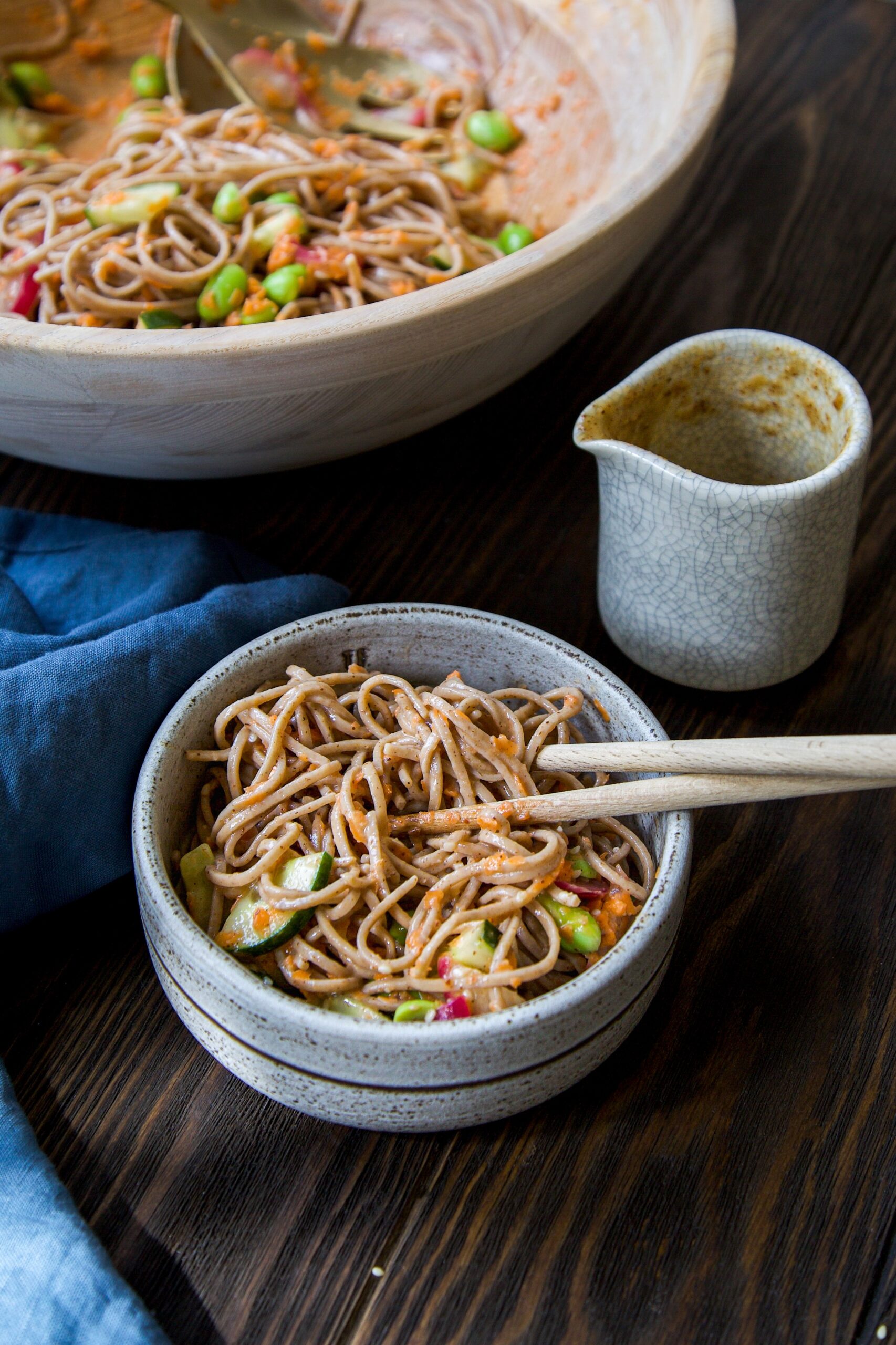 Simple Soba Noodle Salad - The Plant Collective