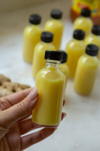 Homemade Ginger Shots - The Plant Collective