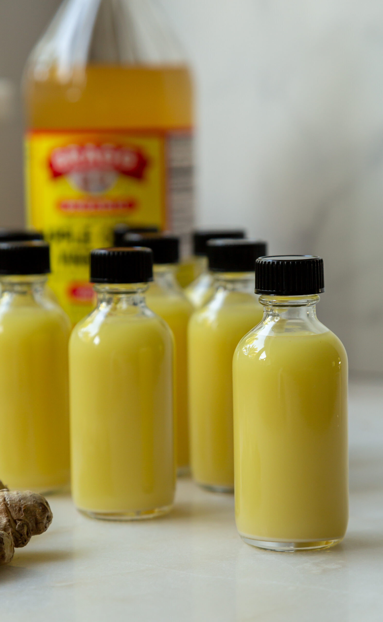 Homemade Ginger Shots - The Plant Collective