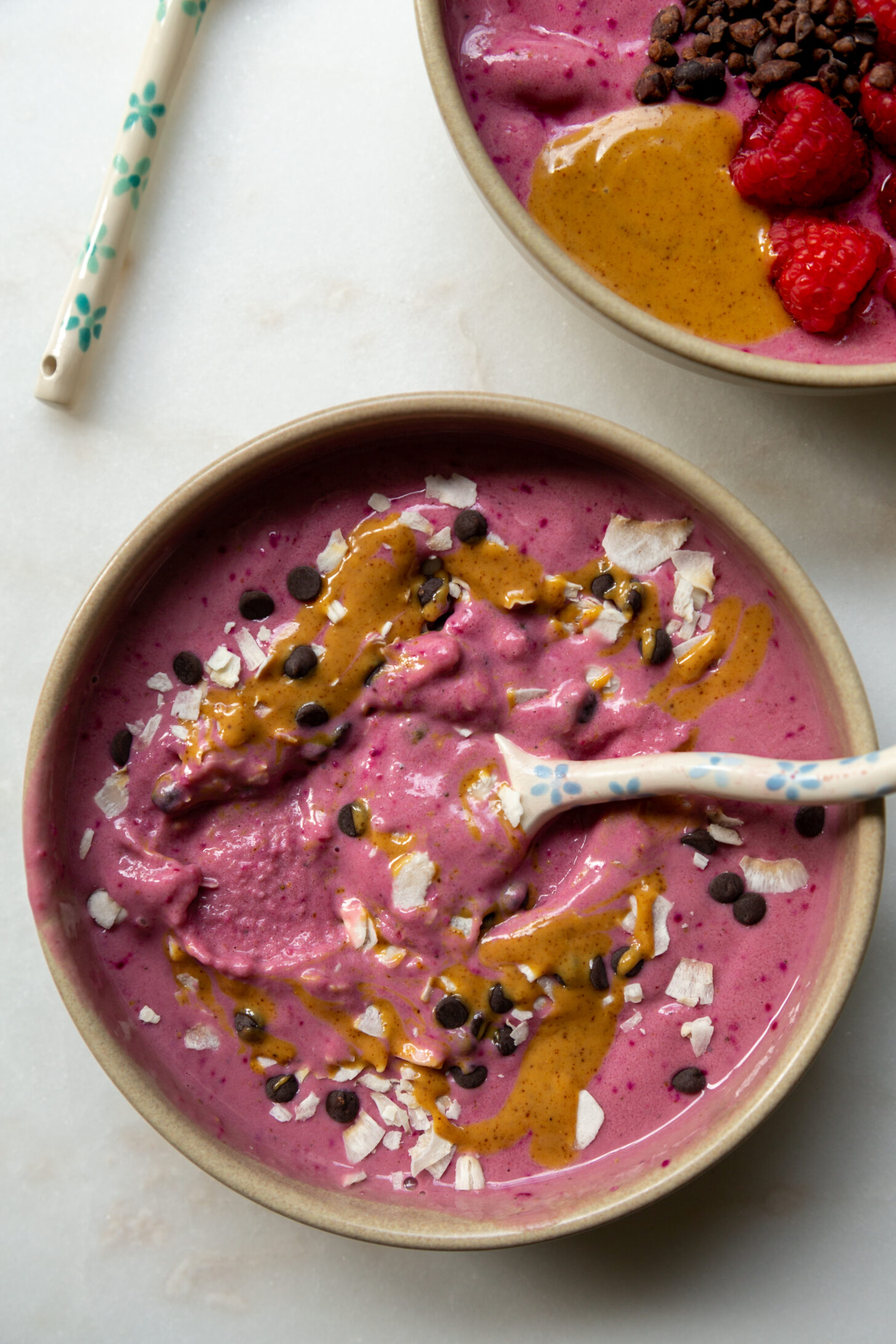 Pink Smoothie Bowl - The Plant Collective