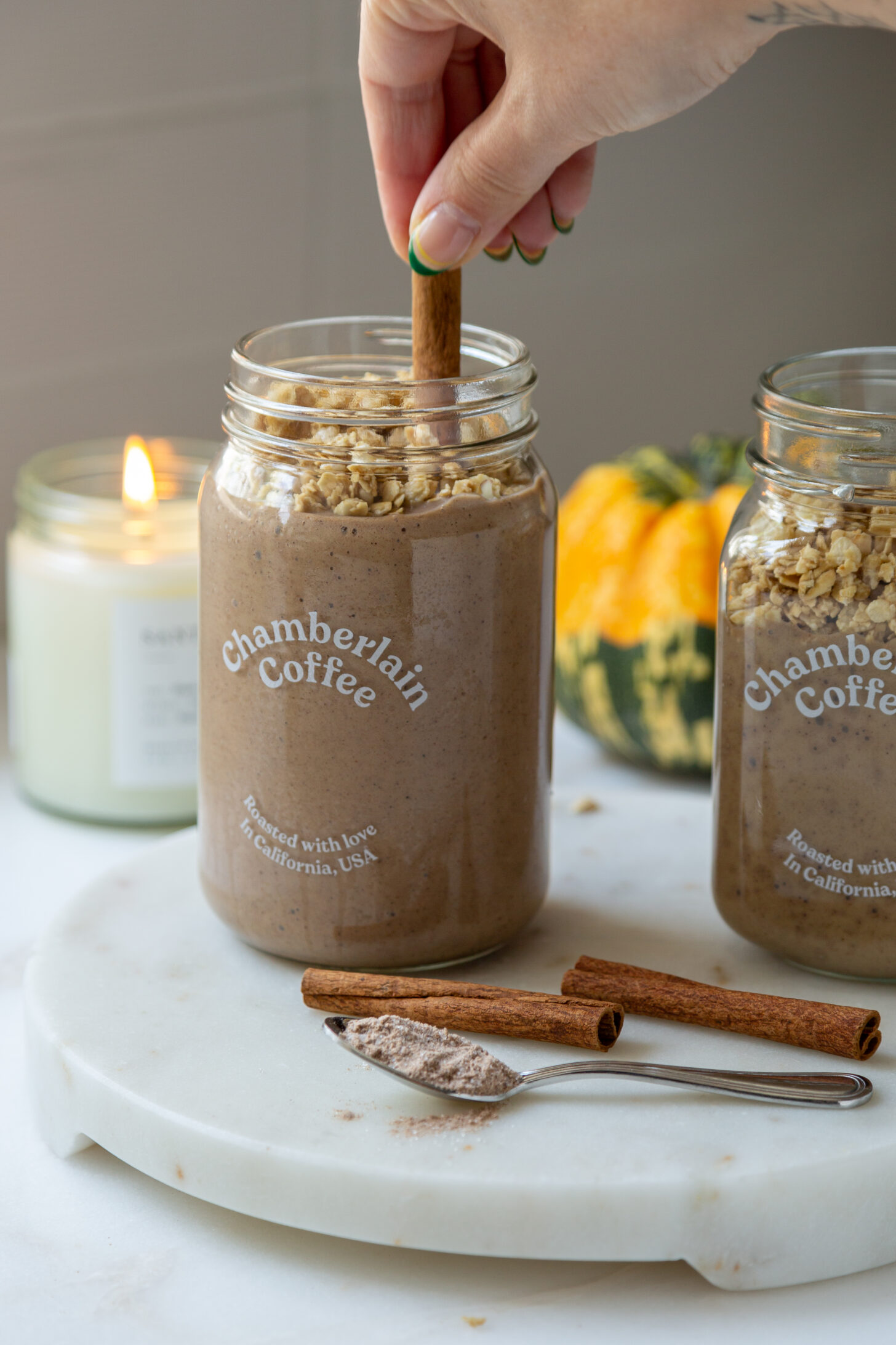 Cinnamon Chai Protein Smoothie - The Plant Collective