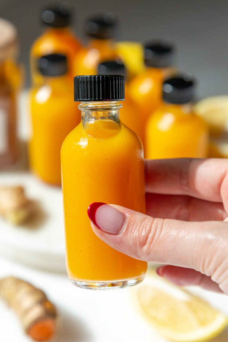 Homemade Fireball Shots - The Plant Collective