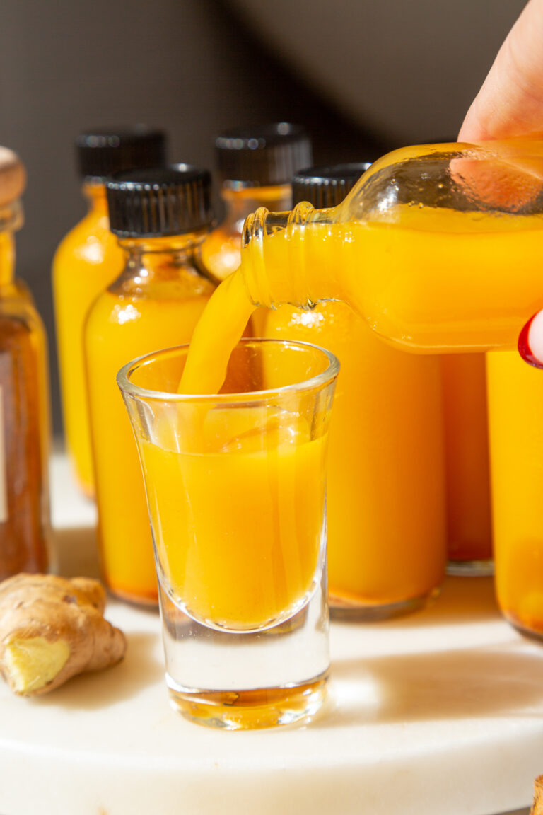 Homemade Fireball Shots - The Plant Collective