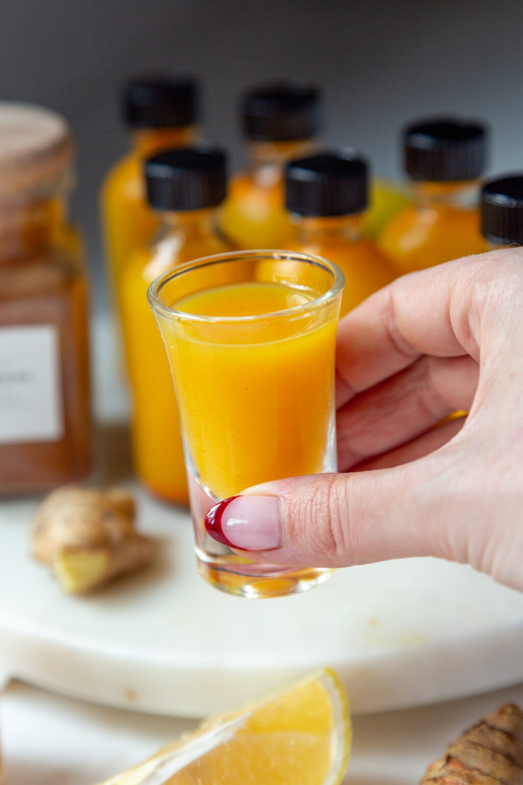 Homemade Fireball Shots - The Plant Collective