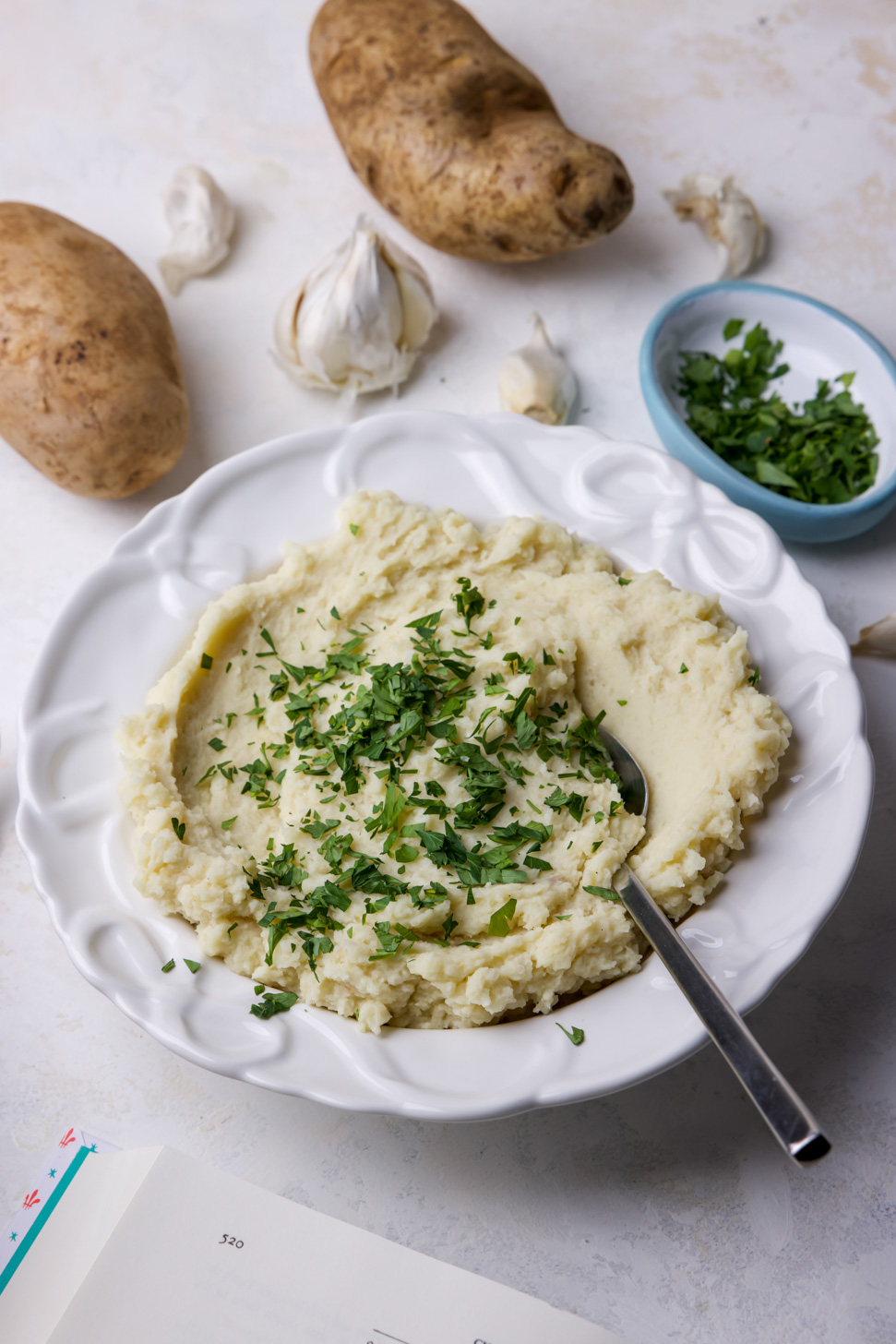 Julia Child’s Iconic 30-Clove Garlic Mashed Potatoes - Made Vegan ...