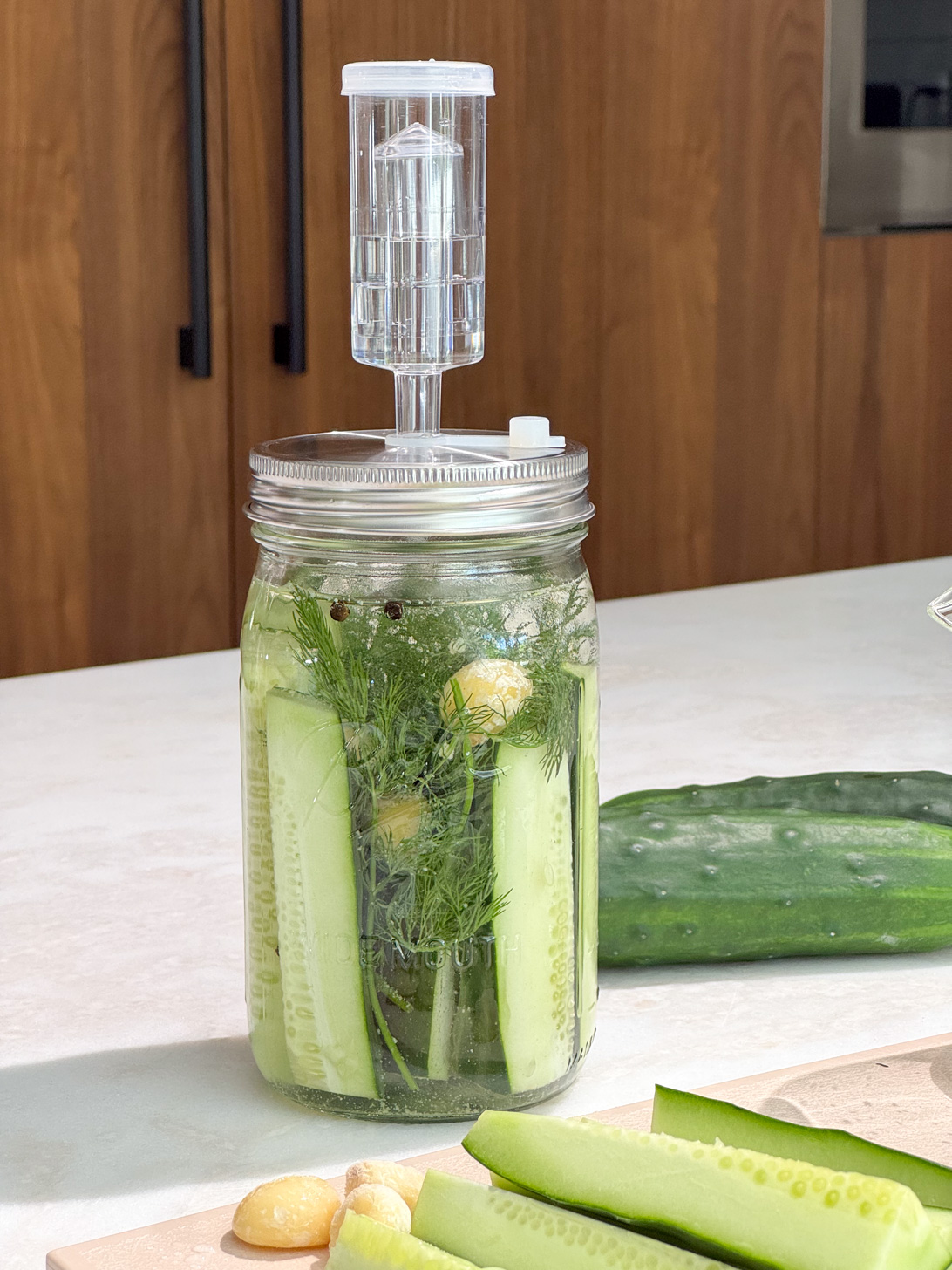 How to Make Fermented Pickles (No Vinegar!) for Gut Health - The Plant ...