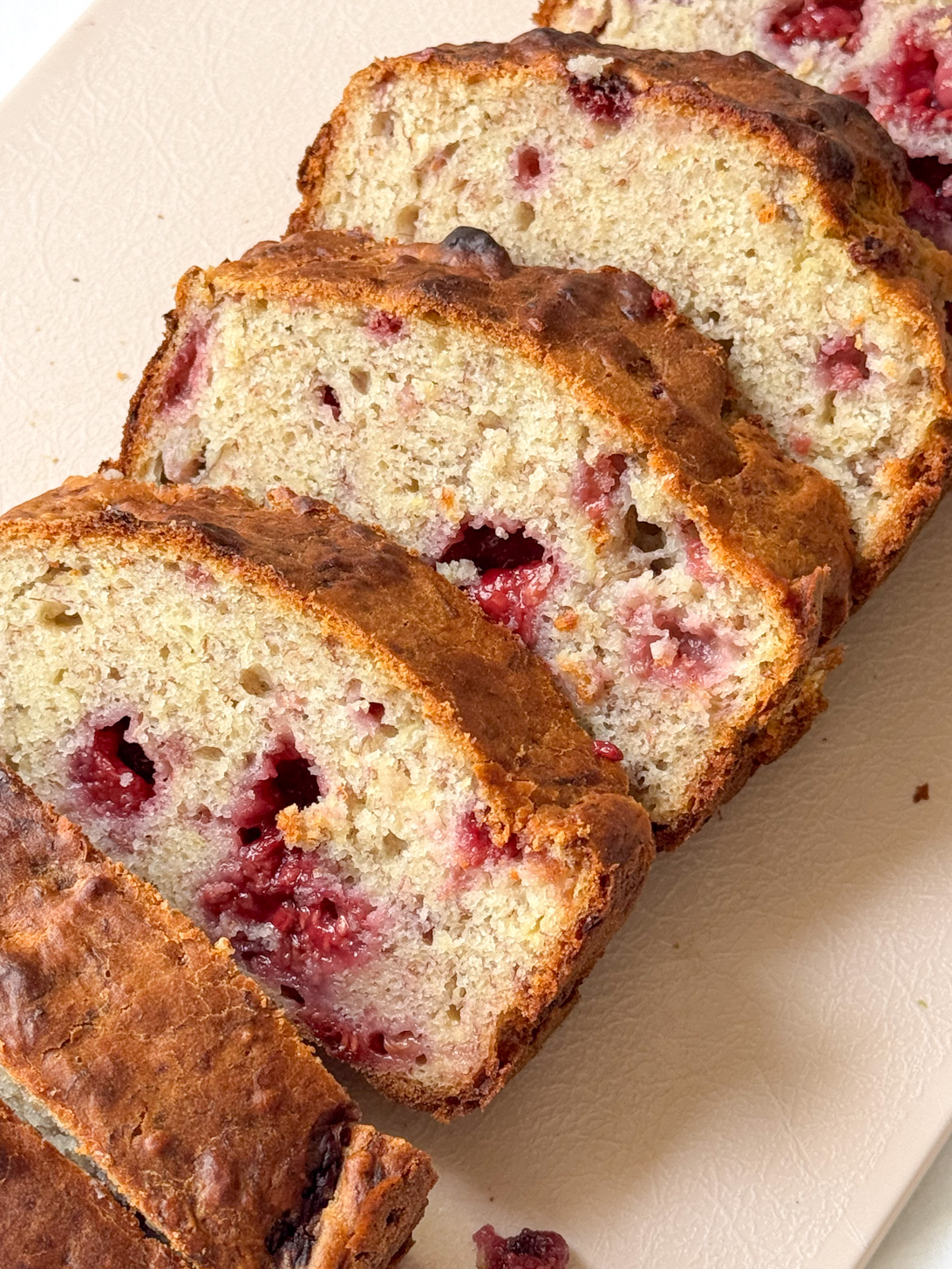 Lemon Raspberry Banana Bread (Healthy Vegan Recipe with Fresh Bananas ...