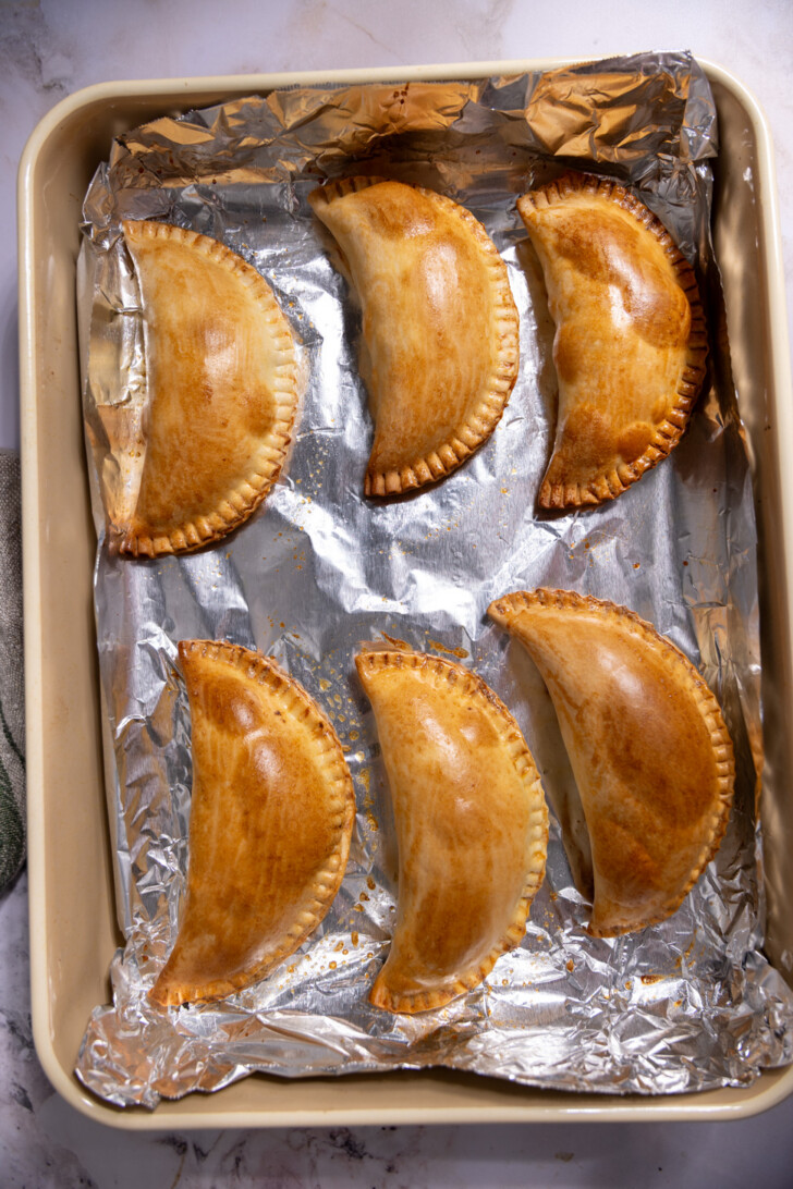 Baked Vegan Empanadas with Arroz Tapado Filling - The Plant Collective